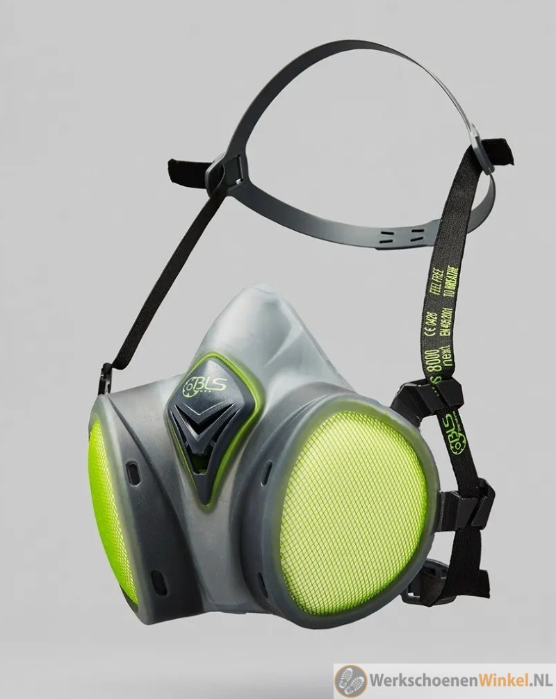BLS 8600next onderhoudsvrij halfgelaatsmasker R D met A2P3 bescherming ...
